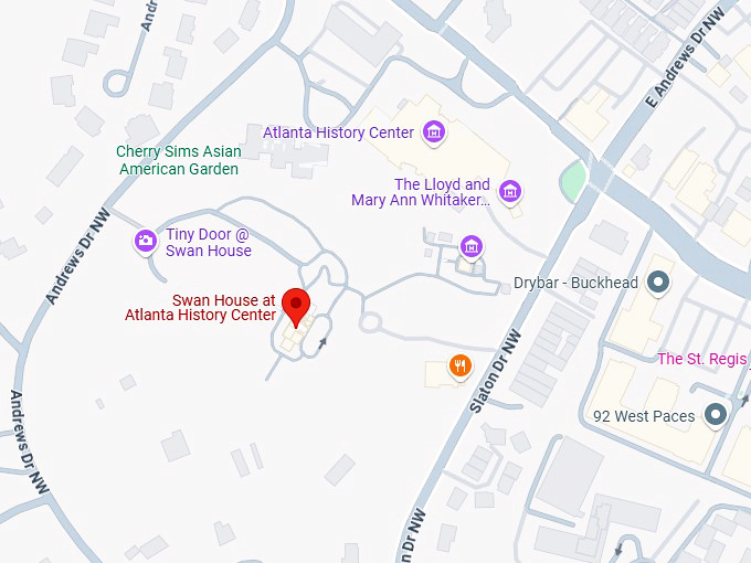 16. swan house at atlanta history center map