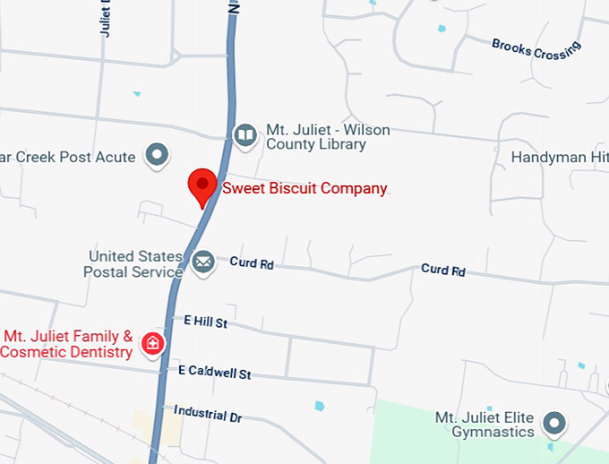 16. sweet biscuit company map