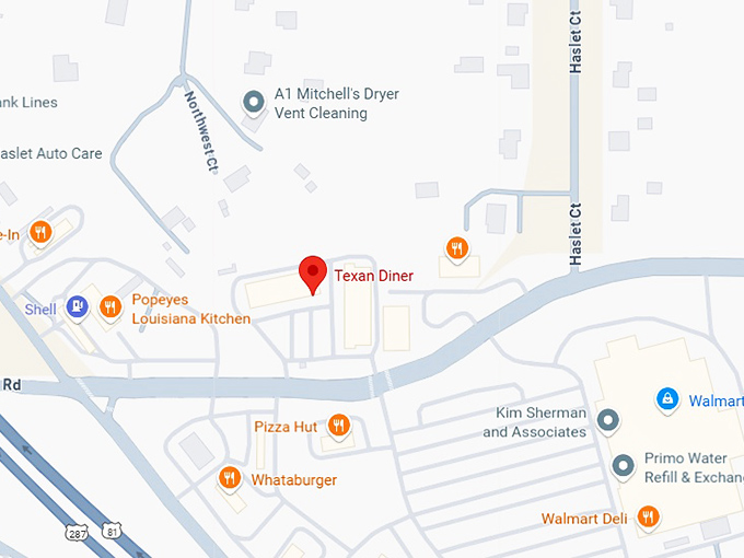 16. texan diner 2488 avondale map