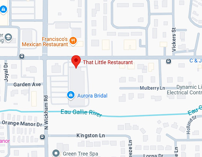 that little restaurant map