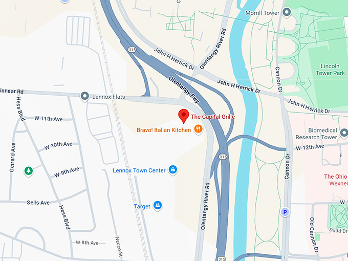 16. the capital grille map