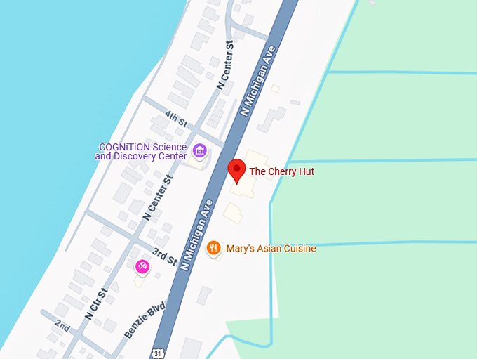 16. the cherry hut map