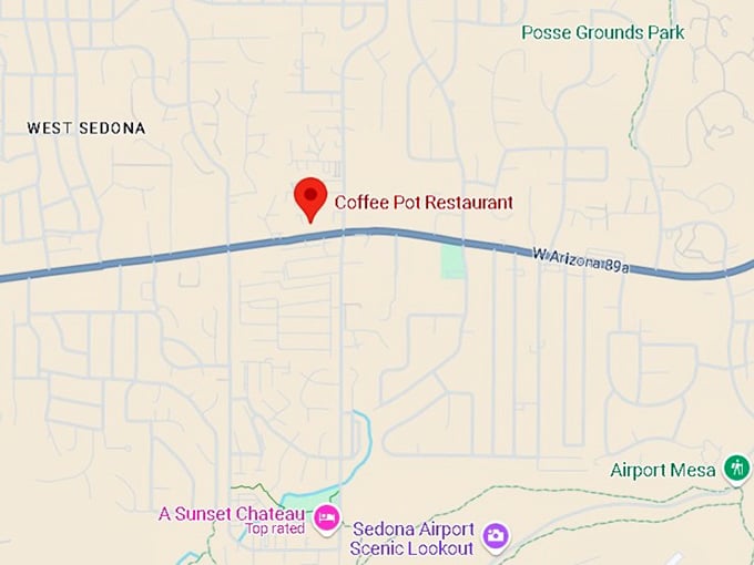 16. the coffee pot restaurant map