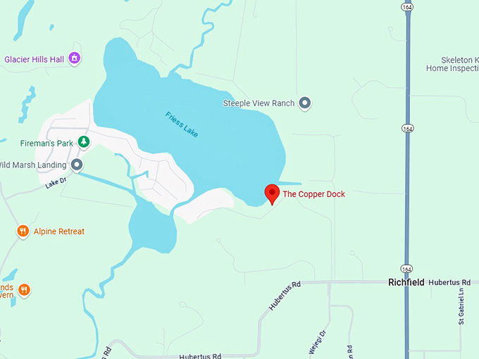 16. the copper dock map