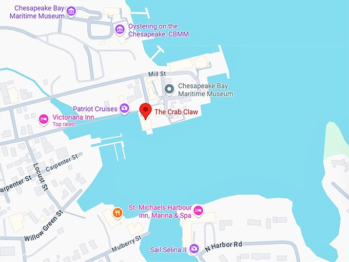 16. the crab claw map