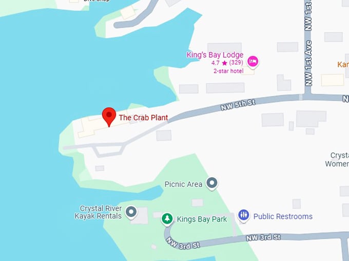 16. the crab plant map