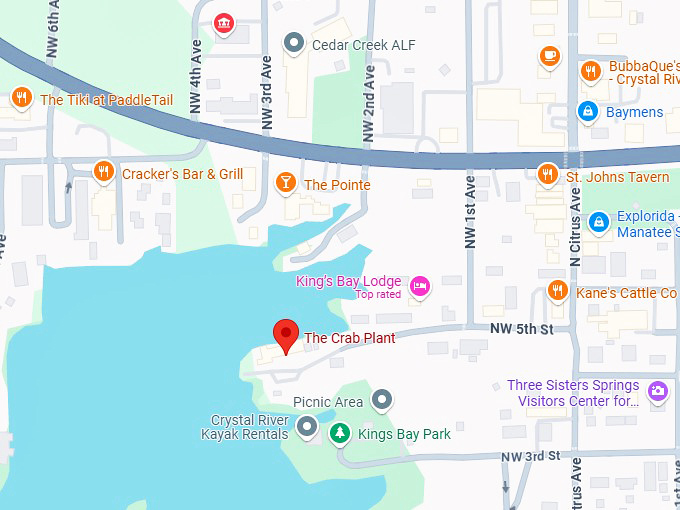 16. the crab plant map