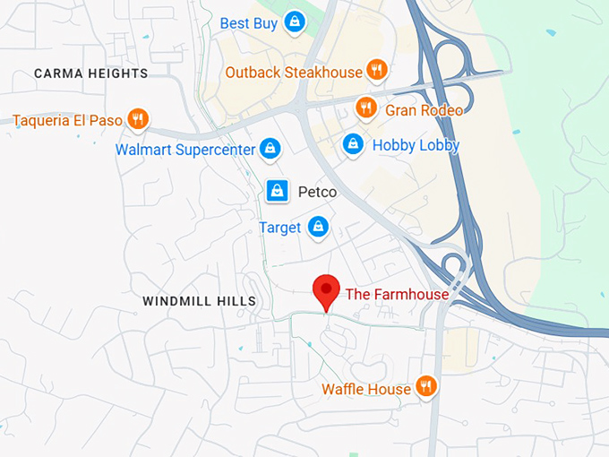 16. the farmhouse map