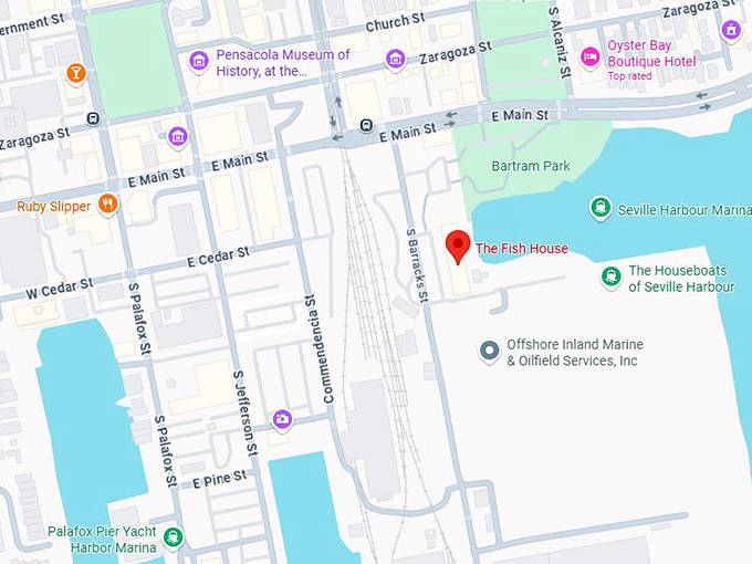 16. the fish house map