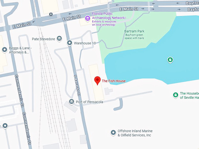 16. the fish house map