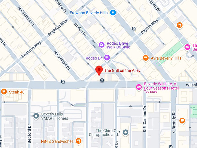 16. the grill on the alley map