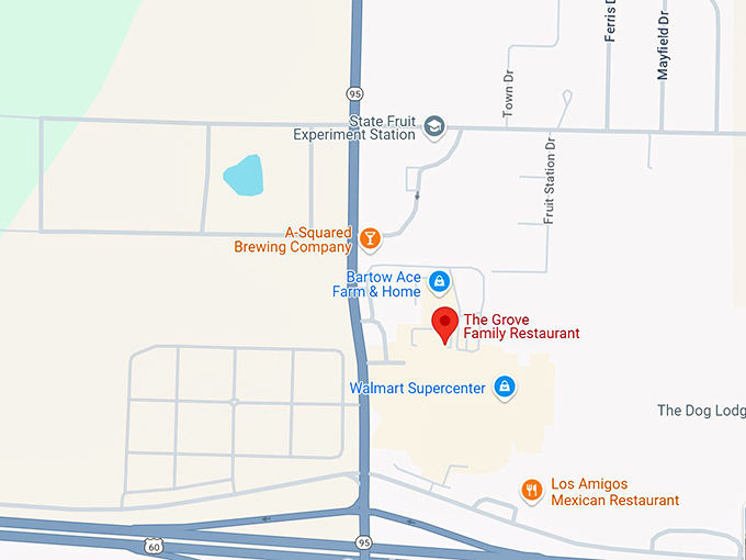 16. the grove family restaurant map