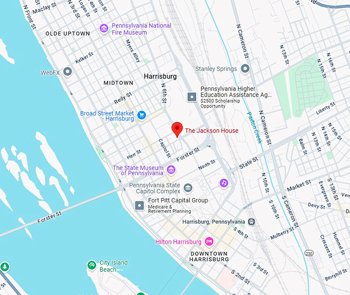 16. the jackson house map