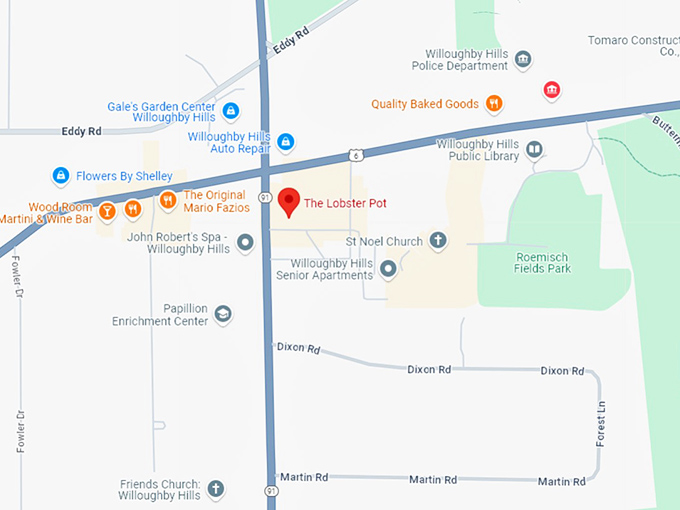 16. the lobster pot map