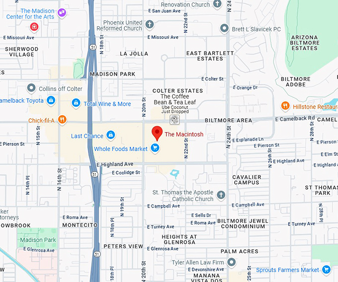 16. the macintosh map