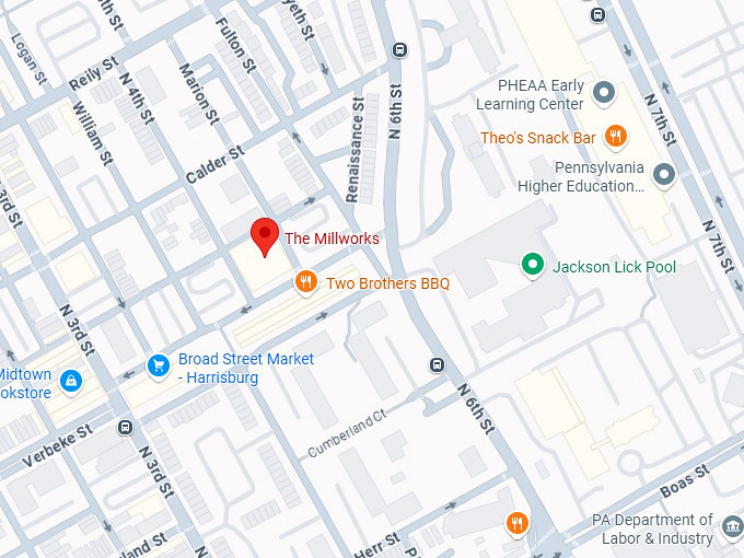 16. the millworks map