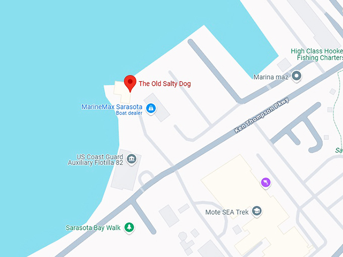 16. the old salty dog map