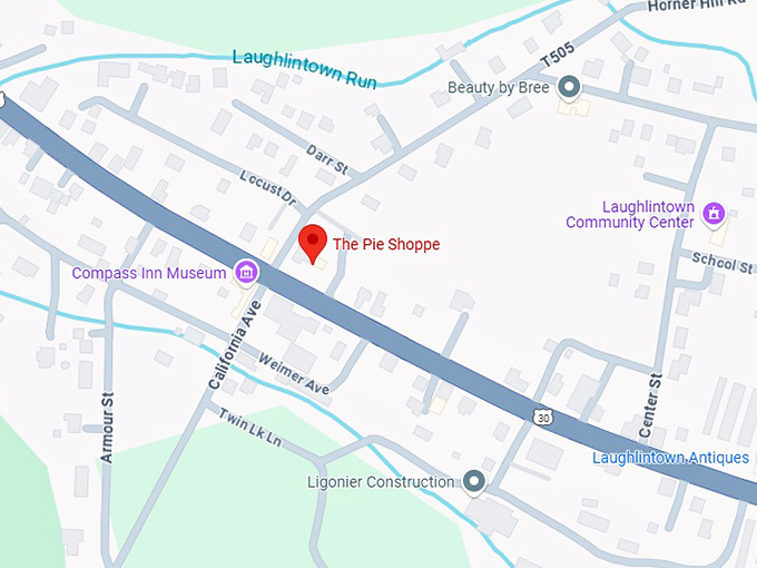 16. the pie shoppe map