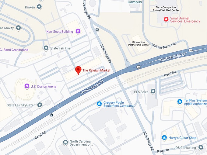 16. the raleigh market map