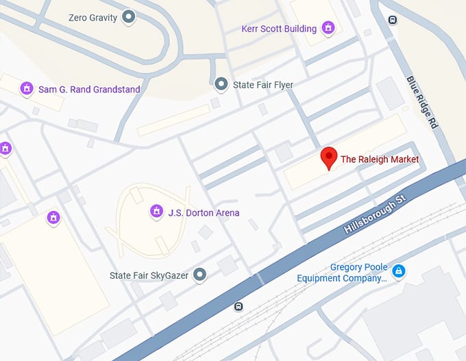 16. the raleigh market map