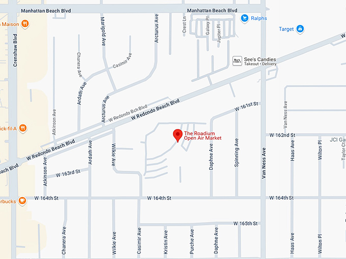 16. the roadium open air market map