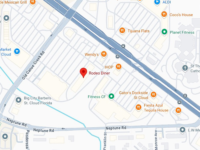 16. the rodeo map