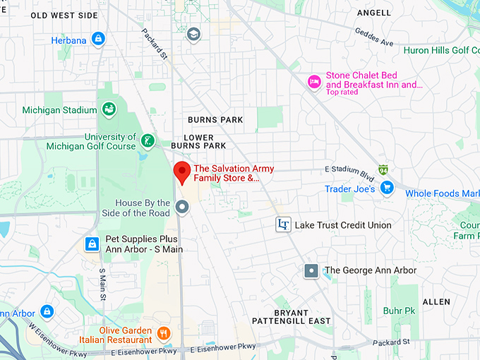 16. the salvation army family store & donation center map