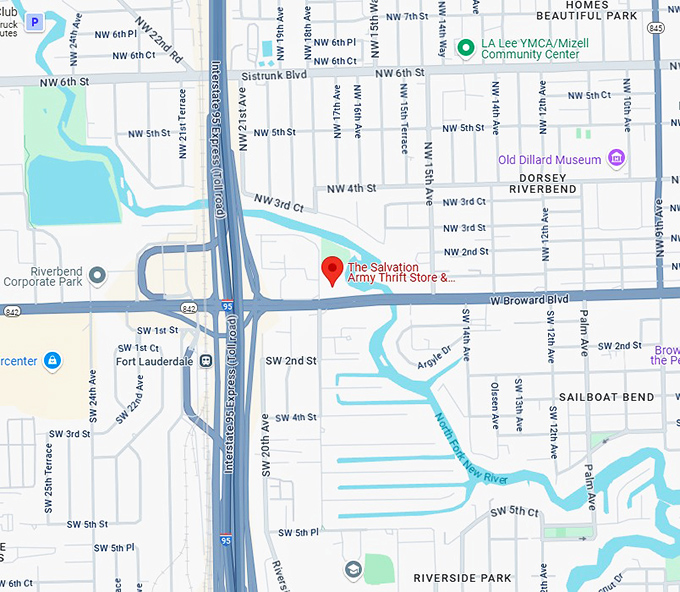 16. the salvation army thrift store & donation center map