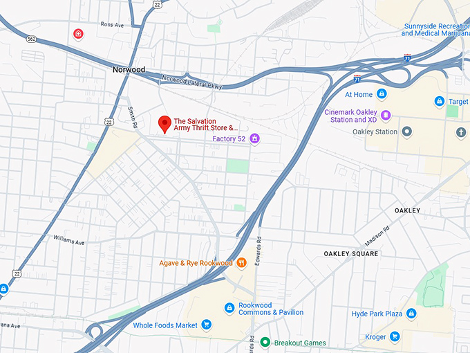 16. the salvation army thrift store & donation center map
