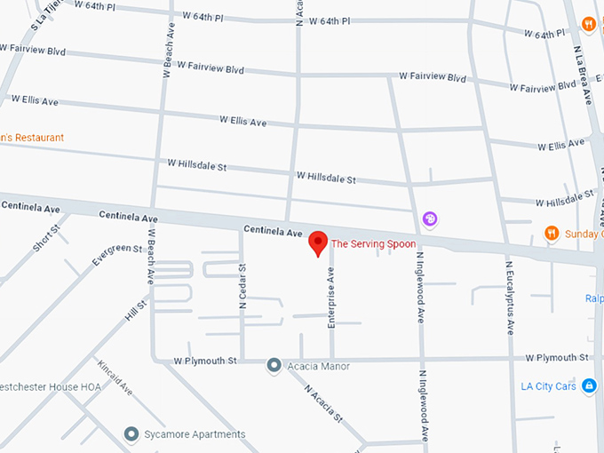 16. the serving spoon map