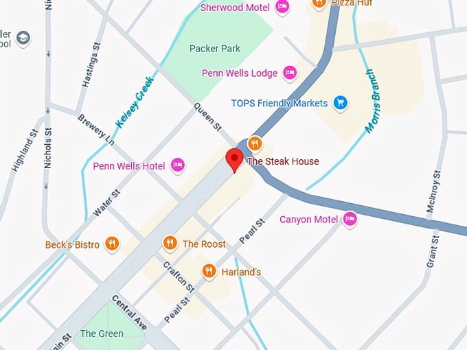 16. the steak house map