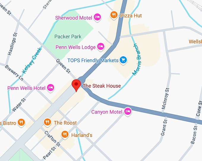 16. the steak house map