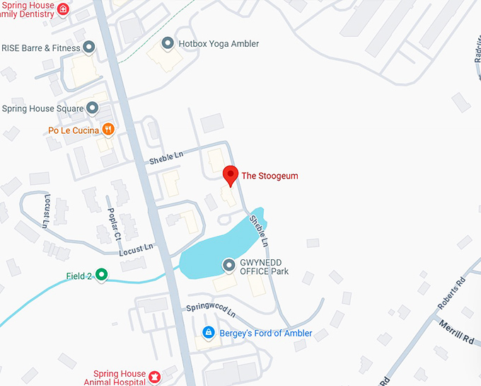 16. the stoogeum map