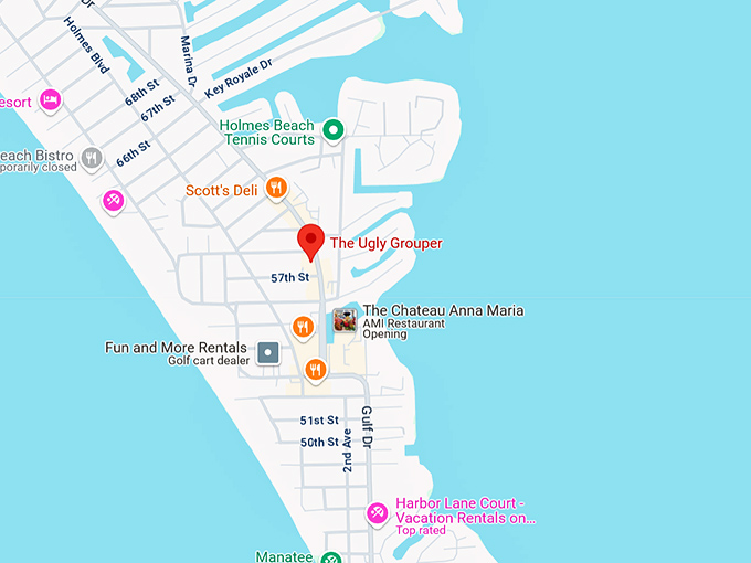 16. the ugly grouper map