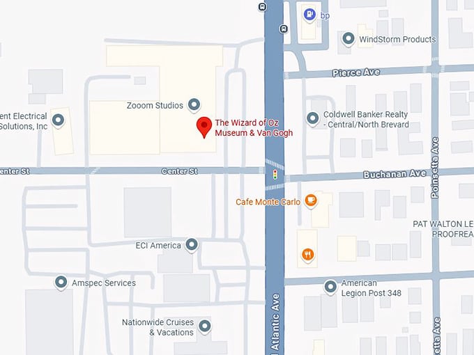 16. the wizard of oz museum & van gogh map1