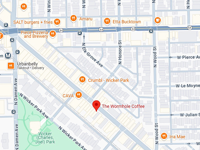 16. the wormhole coffee map