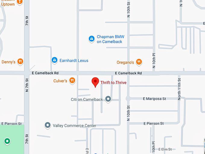 16. thrift to thrive map