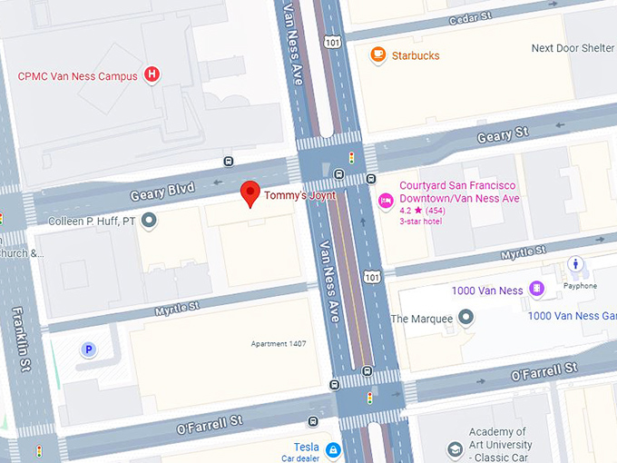 16. tommy's joynt map