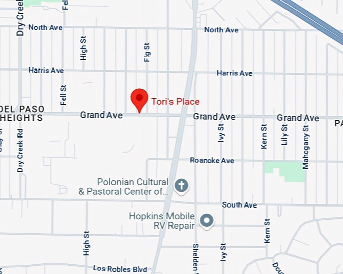 16. tori's place map