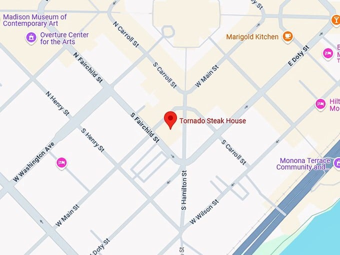 16. tornado steak house map