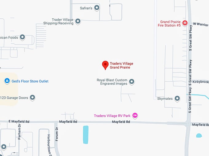 16. traders village grand prairie map