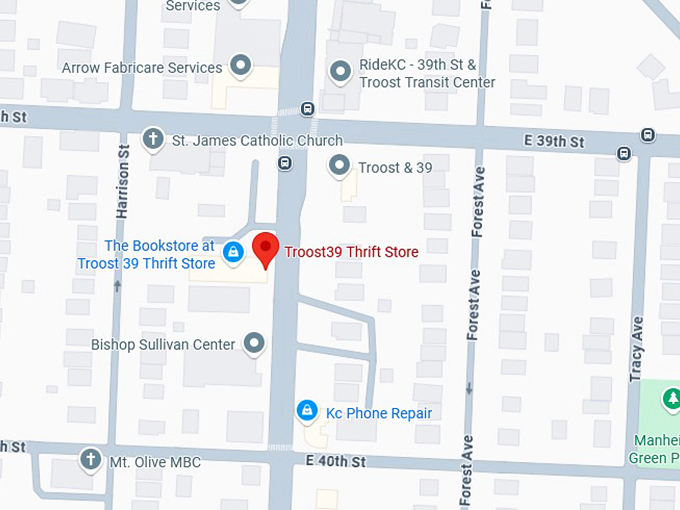 16. troost39 thrift store map