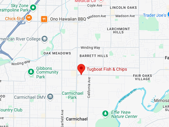 16. tugboat fish & chips map