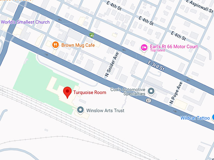 16. turquoise room map