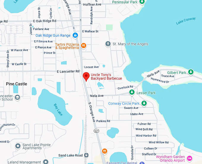 16. uncle tony's backyard barbecue map