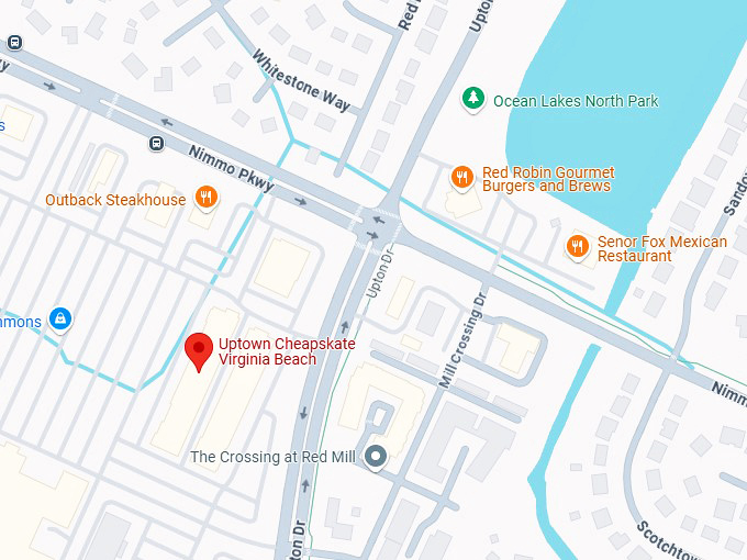 16. uptown cheapskate virginia beach map