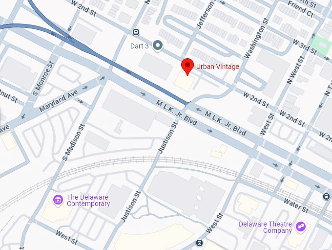 16. urban vintage map