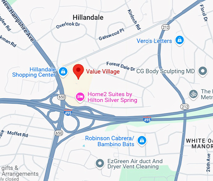 16. value village map