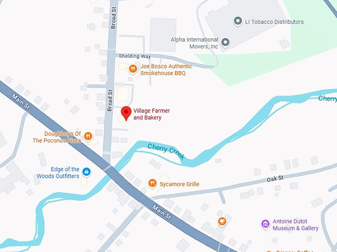 16. village farmer and bakery map