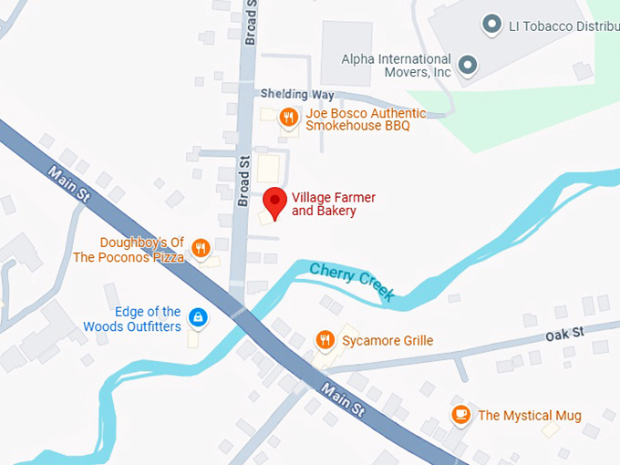 16. village farmer and bakery map